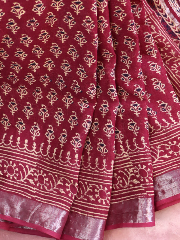 Buy Maroon Colour Sarees Online at Best Price