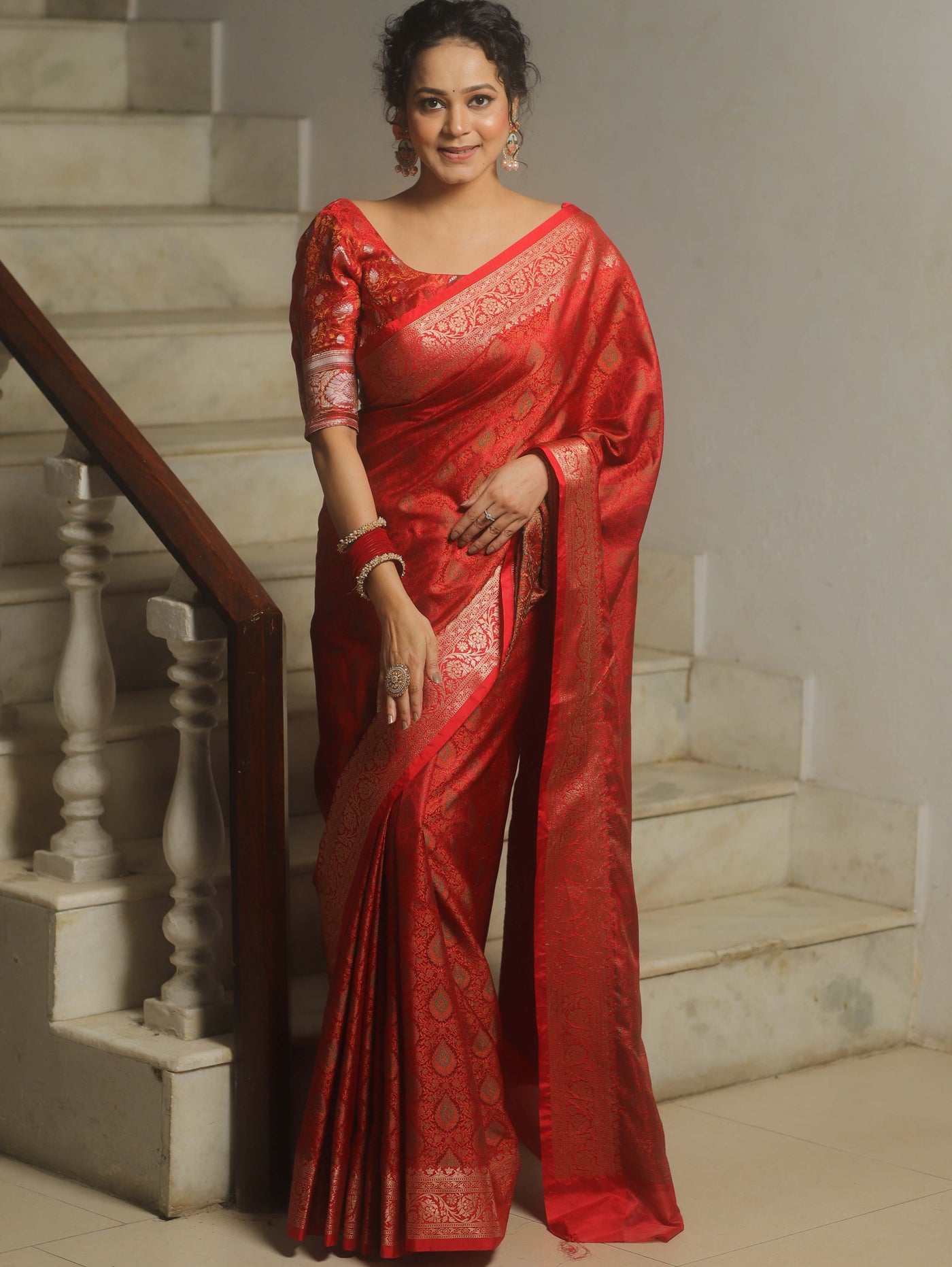 Buy Red Sarees Online at Best Price