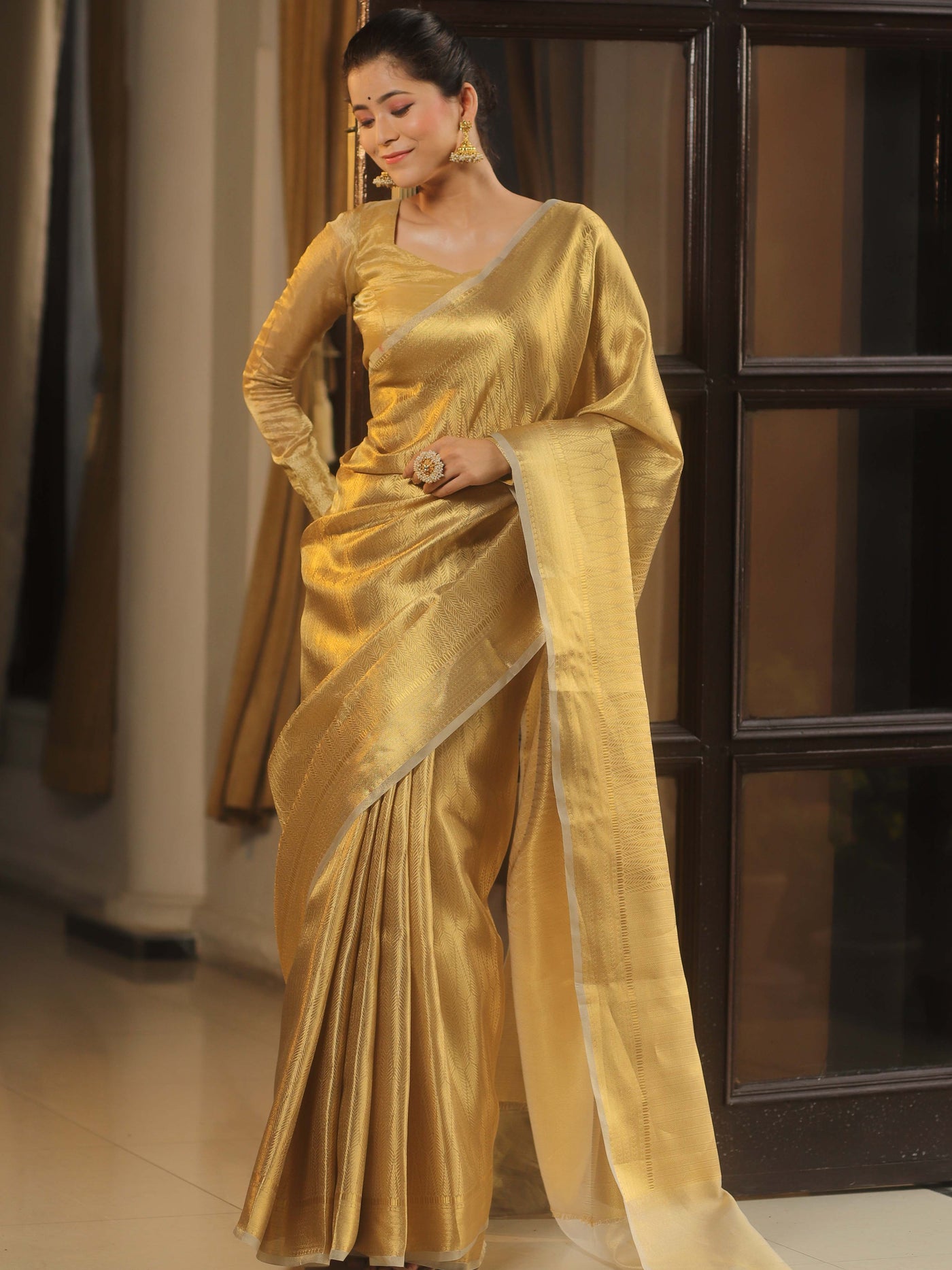 Buy Gold Sarees Online at Affordable Prices