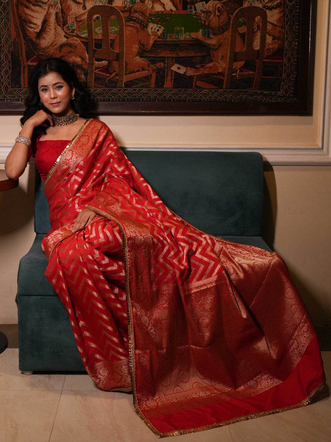 Buy Red Sarees Online at Best Price